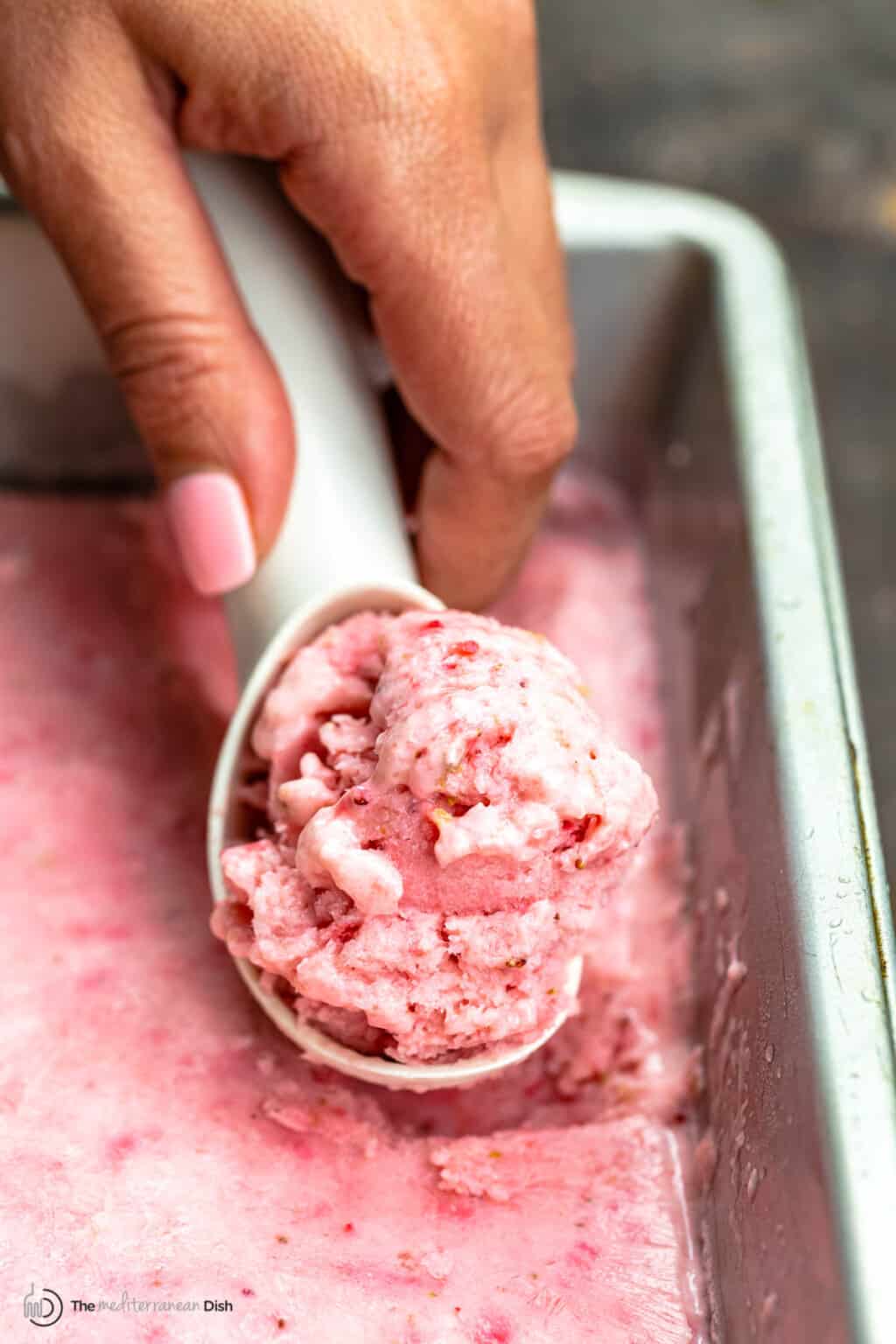 How to Make Frozen Yogurt (Easy Recipe & Tips) | The Mediterranean Dish