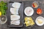 Mediterranean Lemon-Garlic Haddock Recipe l The Mediterranean Dish