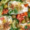 Mediterranean Lemon-Garlic Haddock Recipe l The Mediterranean Dish