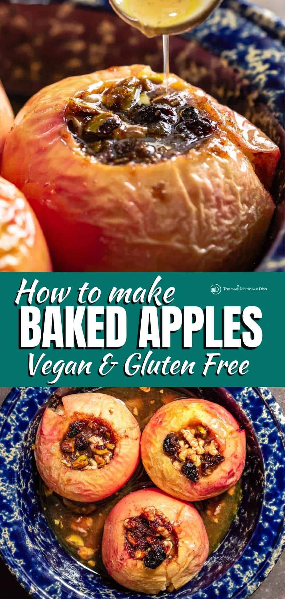 Easy Baked Apples (Stuffed or Sliced) | The Mediterranean Dish