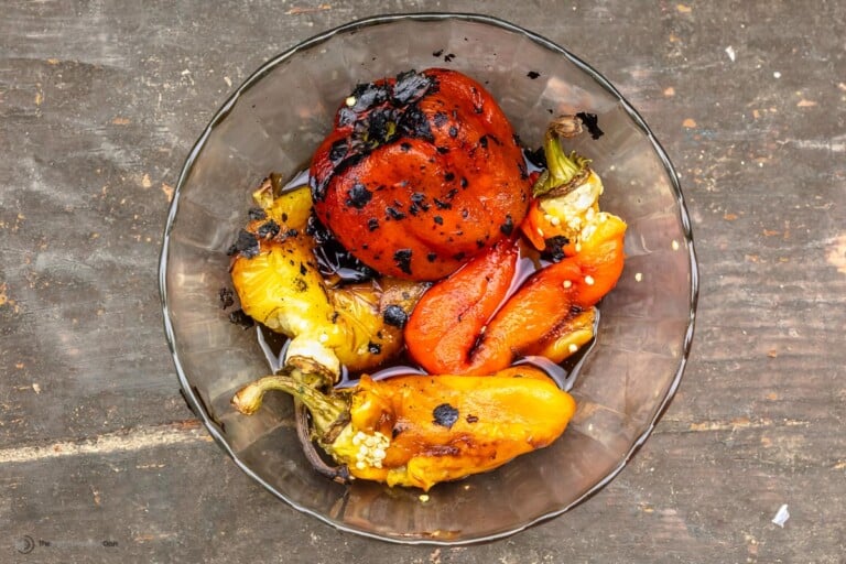 How to Roast Sweet Peppers (2 Ways!)