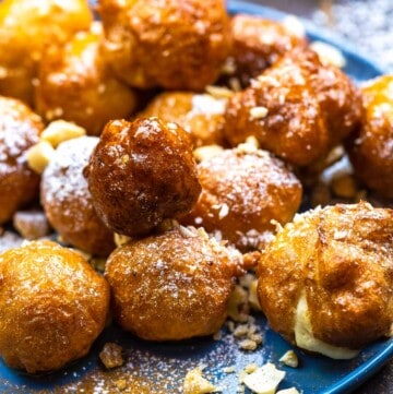 Loukoumades (Greek Donuts with Honey) l The Mediterranean Dish