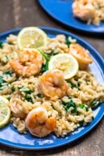 Easy Shrimp Risotto (Instant Pot & Stovetop) - The Mediterranean Dish