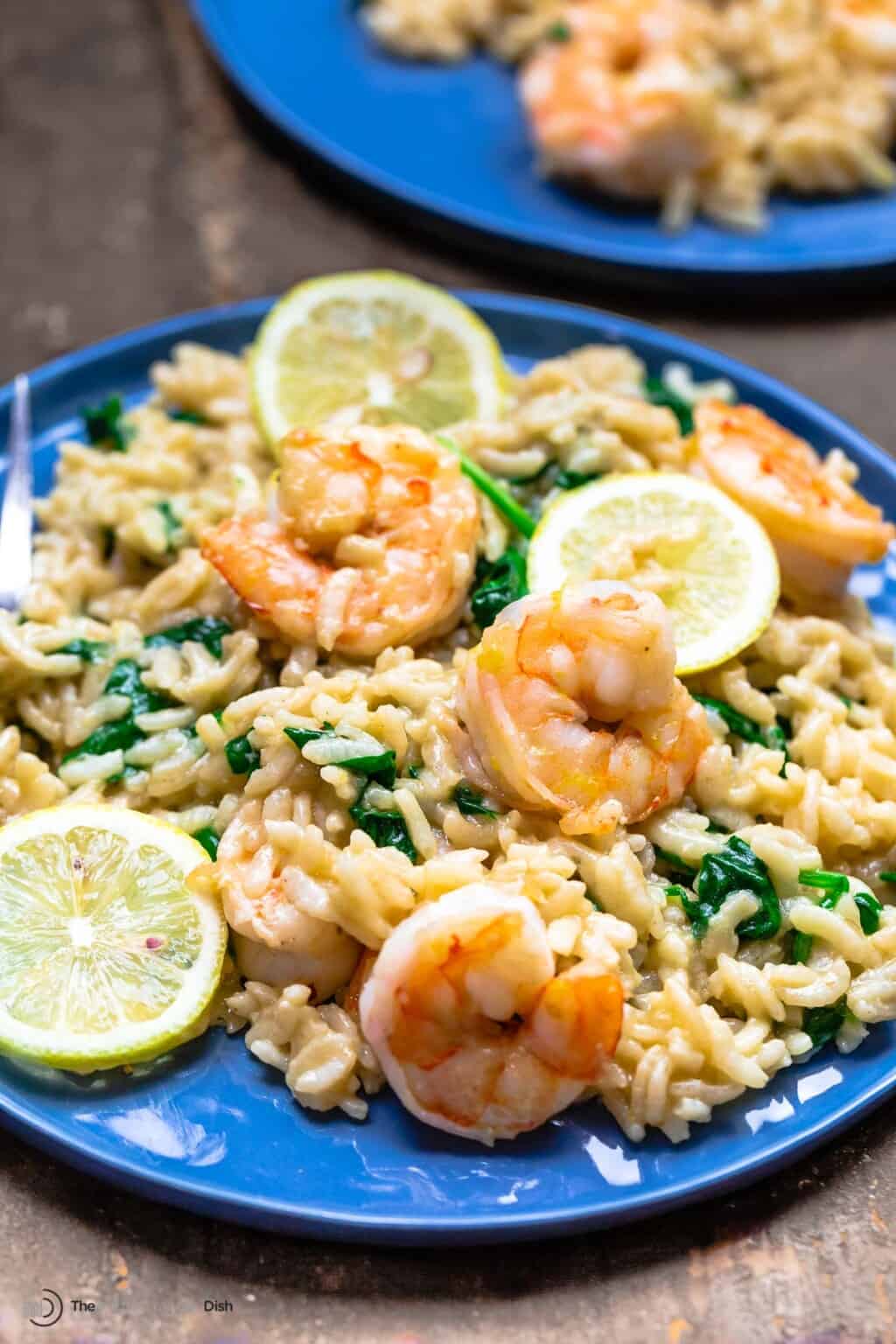 Easy Shrimp Risotto (Instant Pot & Stovetop) - The Mediterranean Dish