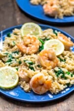 Easy Shrimp Risotto (Instant Pot & Stovetop) - The Mediterranean Dish