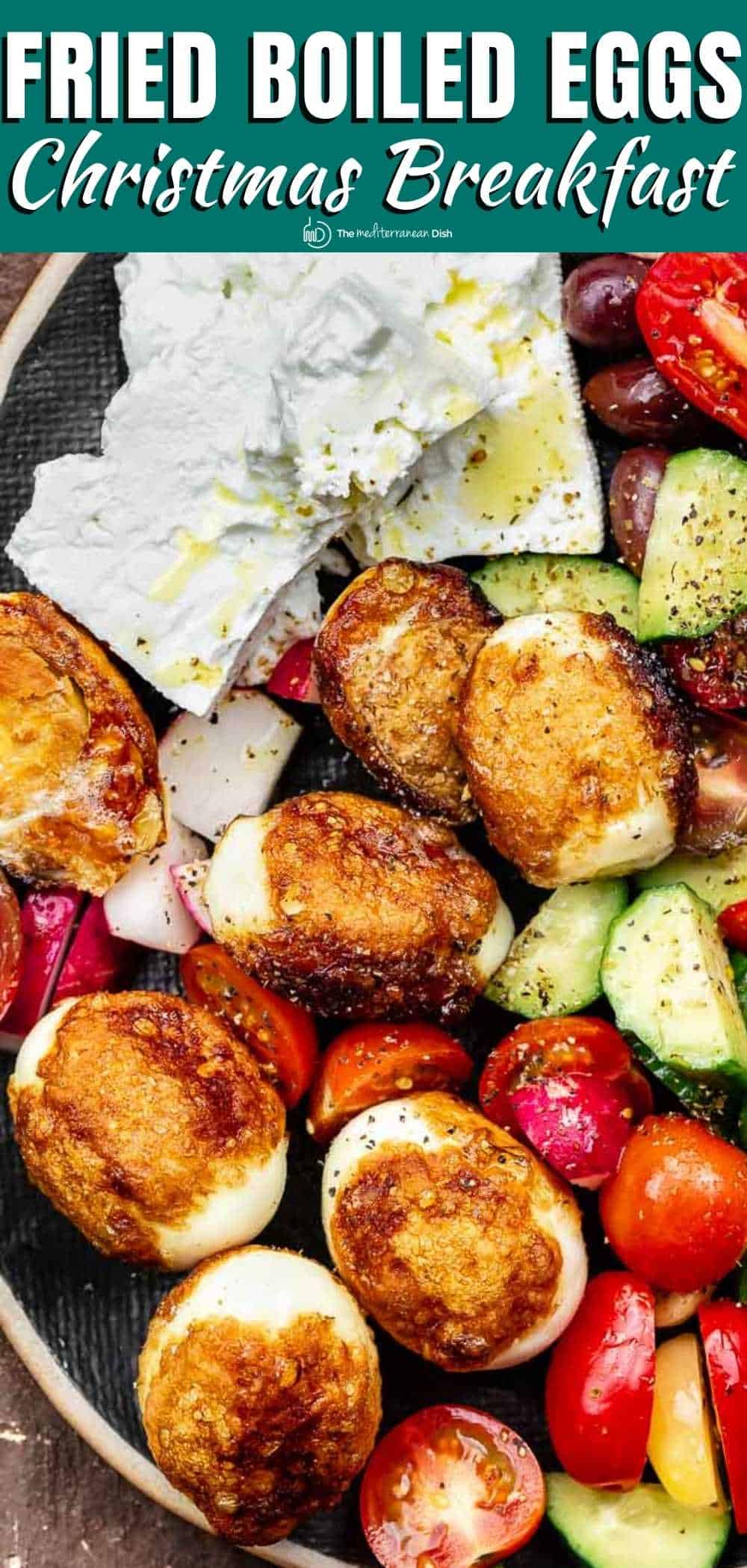 Easy Egyptian Fried Boiled Eggs (Beid Meza'lil)- The Mediterranean Dish