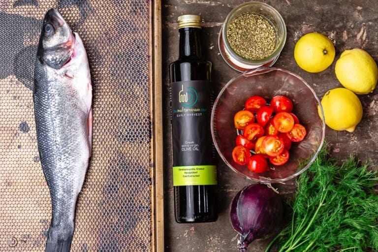 Best Greek Branzino Recipe (20 minutes!) | The Mediterranean Dish