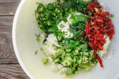 5- Minute Chunky Mediterranean Feta Dip | The Mediterranean Dish