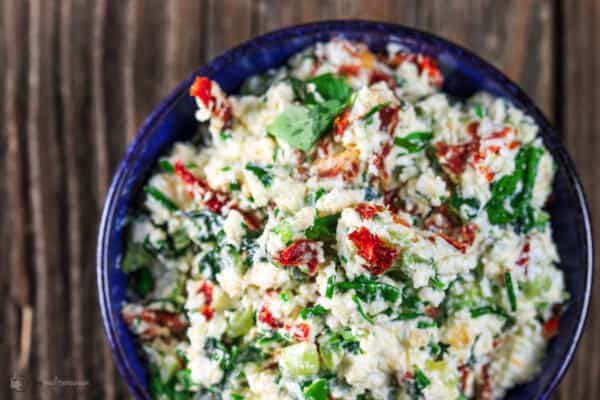 5- Minute Chunky Mediterranean Feta Dip | The Mediterranean Dish