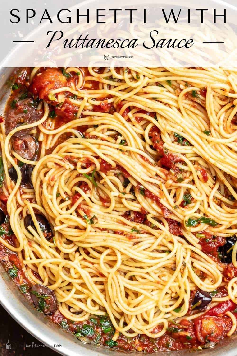 The BEST Pasta Puttanesca Recipe - The Mediterranean Dish