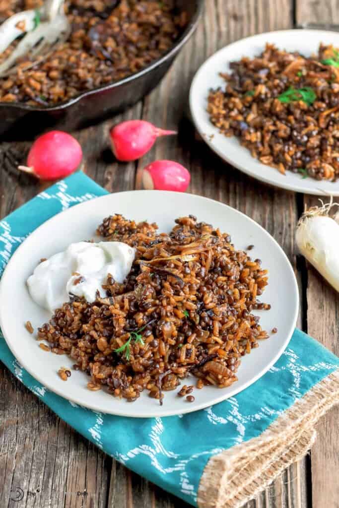 Authentic Mujadara (Lentils and Rice with Crispy Onions) | The ...