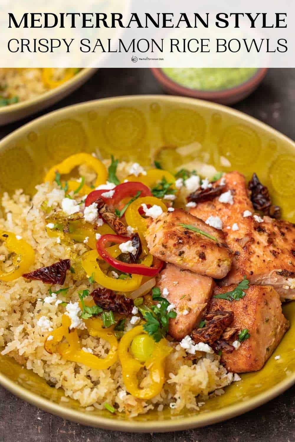 Crispy Salmon Rice Bowl (Better Than TikTok) - The Mediterranean Dish
