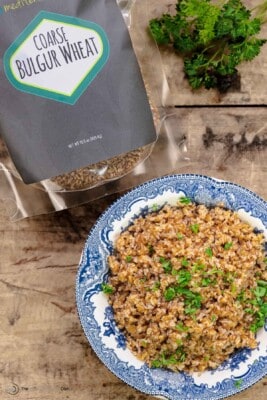How to Cook Bulgur Wheat (Recipe + Tips) - The Mediterranean Dish