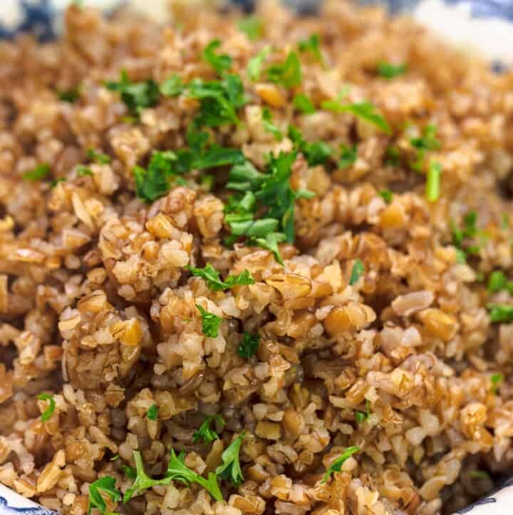 How to Cook Bulgur Wheat (Recipe + Tips) - The Mediterranean Dish