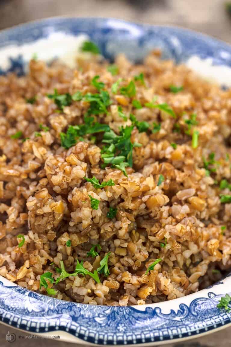 How to Cook Bulgur Wheat (Recipe + Tips) - The Mediterranean Dish