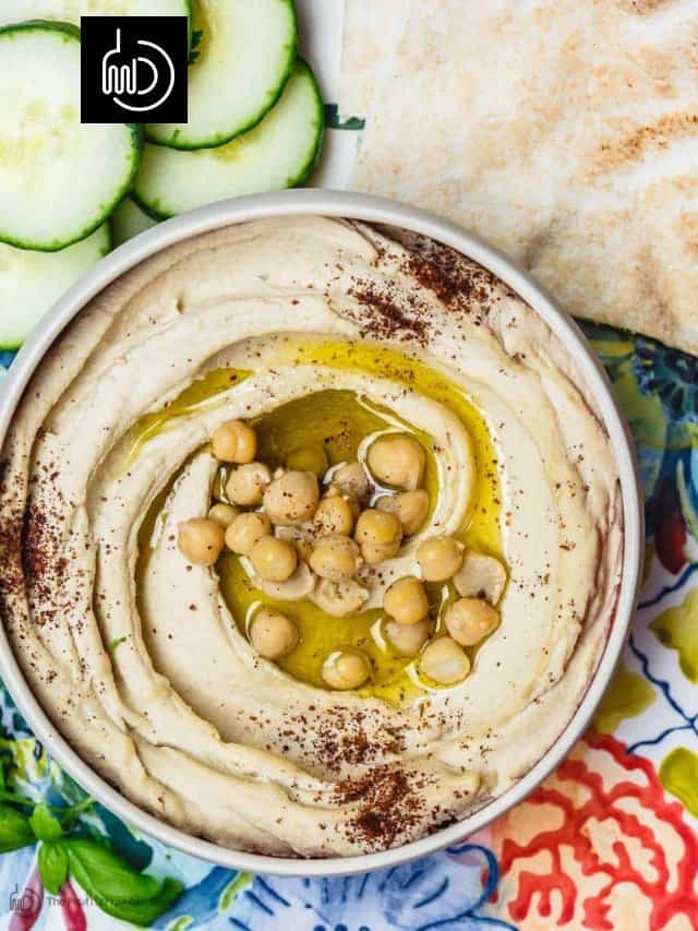 Easy Homemade Hummus - The Mediterranean Dish
