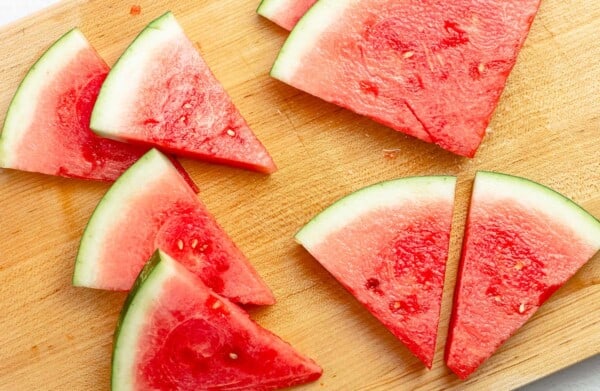 How to Cut a Watermelon Like a Pro (2 Ways!) | The Mediterranean Dish