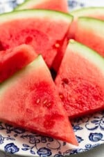 How to Cut a Watermelon Like a Pro (2 Ways!) | The Mediterranean Dish