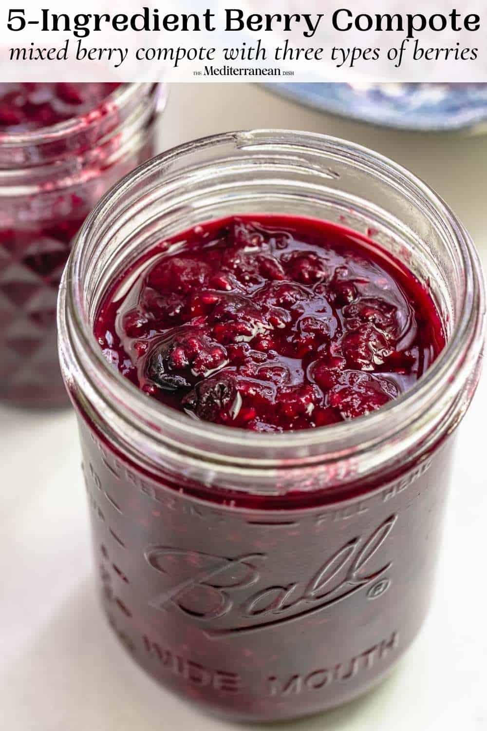 5-Ingredient Berry Compote (2 Ways) | The Mediterranean Dish
