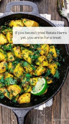 Batata Harra: Middle Eastern Spicy Potatoes - The Mediterranean Dish
