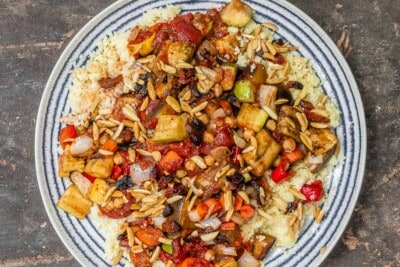 Roasted Vegetable Couscous | The Mediterranean Dish