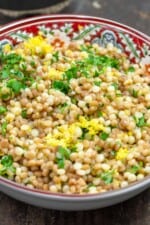 How to Cook Israeli Couscous (Pearl Couscous) | The Mediterranean Dish