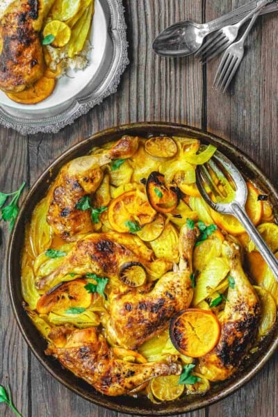 Easy Turmeric Chicken Recipe | The Mediterranean Dish
