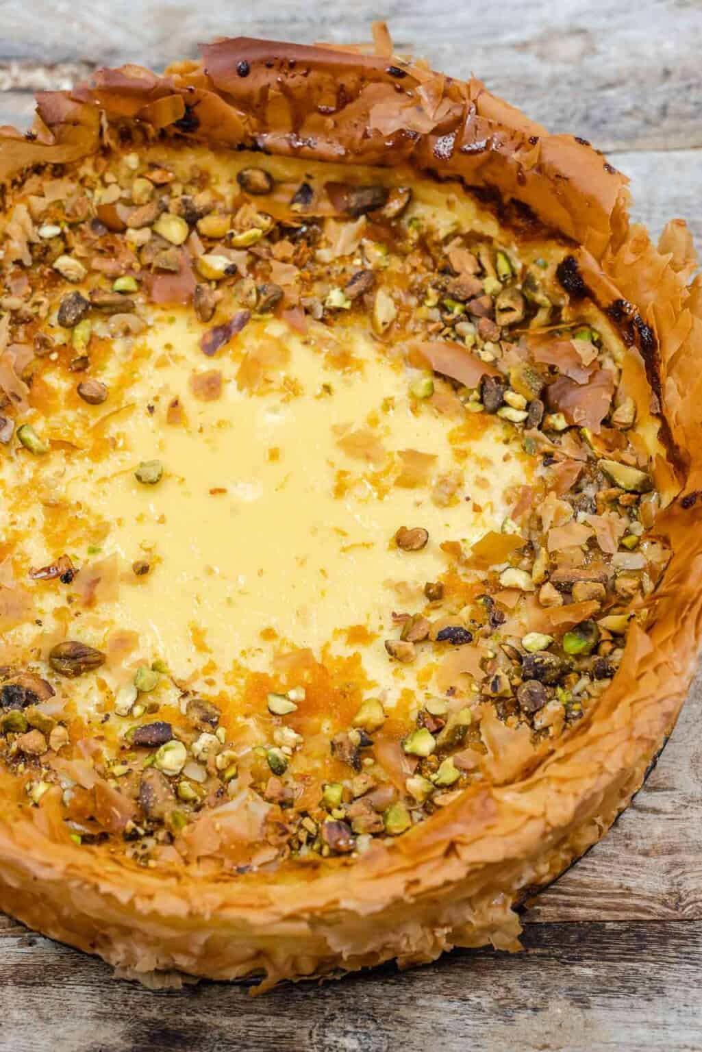 Baklava Cheesecake - The Mediterranean Dish