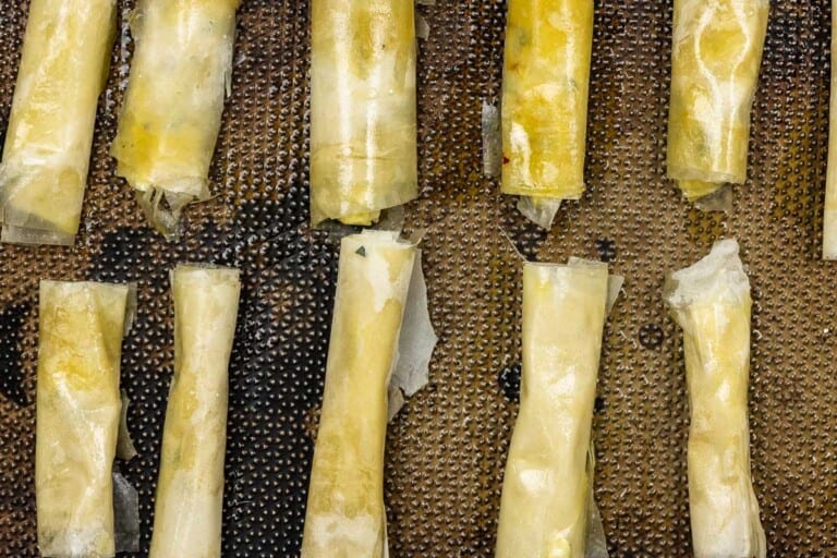 Sigara Boregi (Turkish Cheese Rolls) - The Mediterranean Dish