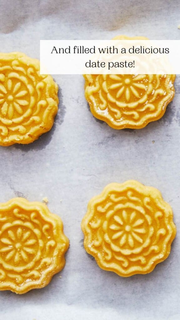 Ma'amoul (Date Filled Cookies) - The Mediterranean Dish