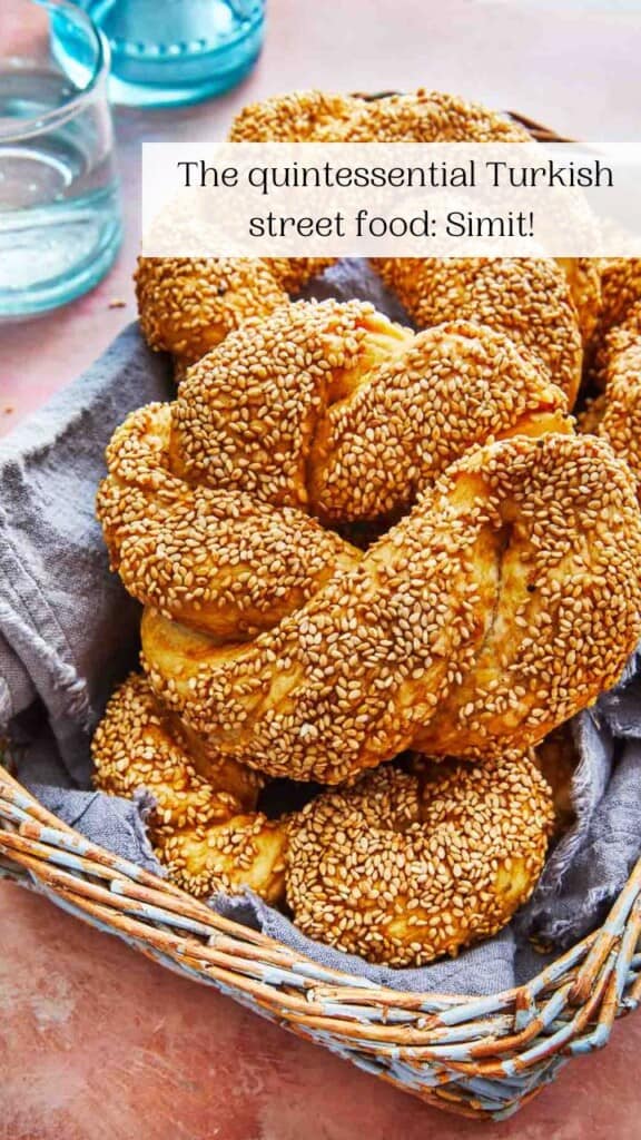 Simit (Turkish Sesame Bread) - The Mediterranean Dish