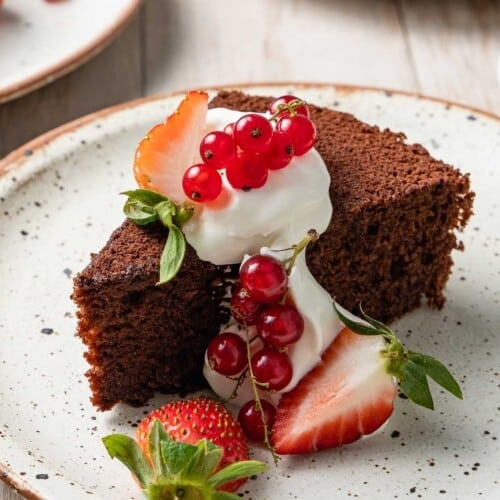 Chocolate Olive Oil Cake | The Mediterranean Dish