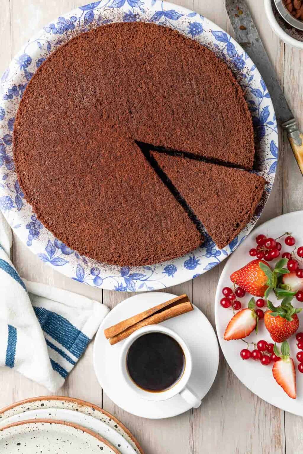 Chocolate Olive Oil Cake | The Mediterranean Dish