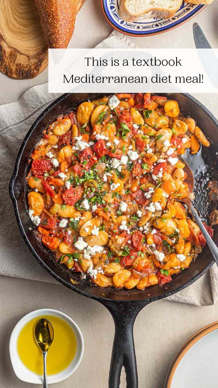 Gigantes Plaki (Greek Baked Beans) - The Mediterranean Dish