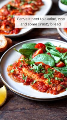 Baked Greek Fish (Psari Plaki) - The Mediterranean Dish