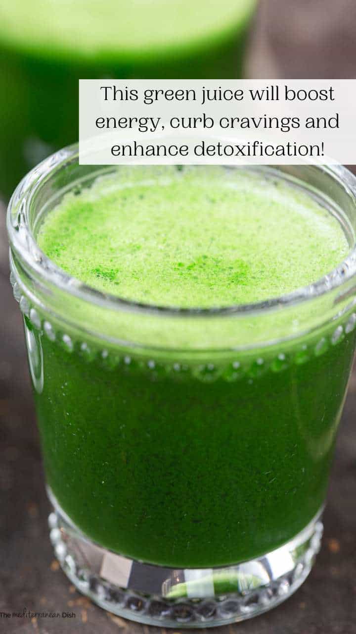 Simple Green Juice - The Mediterranean Dish