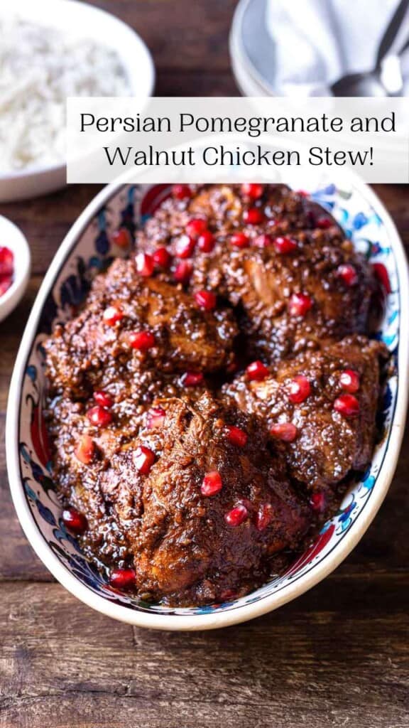 Fesenjan (Persian Pomegranate and Walnut Chicken Stew) - The ...