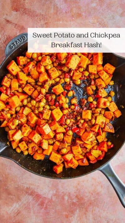 Sweet Potato Hash Recipe With Za’atar And Chickpeas - The Mediterranean ...