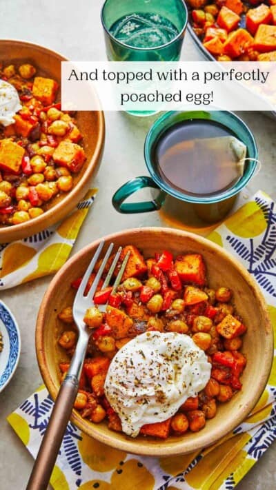 Sweet Potato Hash Recipe With Za’atar And Chickpeas - The Mediterranean ...