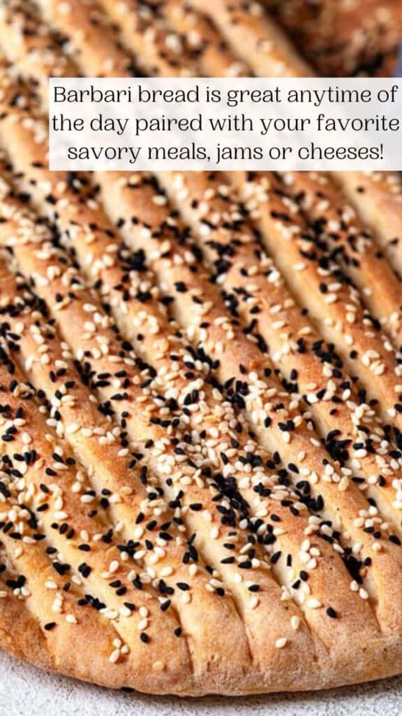 Barbari Bread (Persian Flatbread) - The Mediterranean Dish