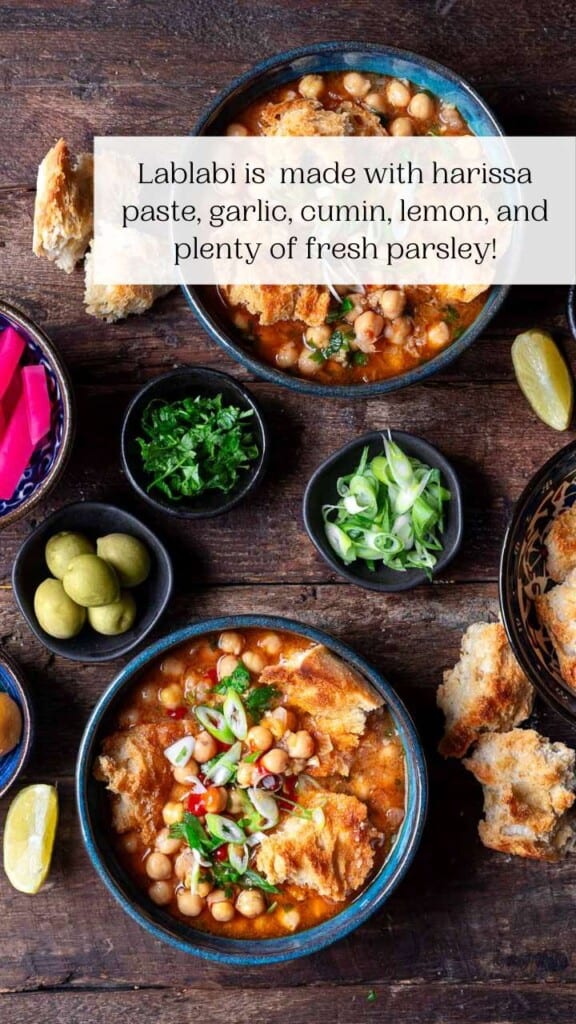 Lablabi (Tunisian Chickpea Stew) - The Mediterranean Dish