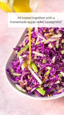 Red Cabbage Salad - The Mediterranean Dish