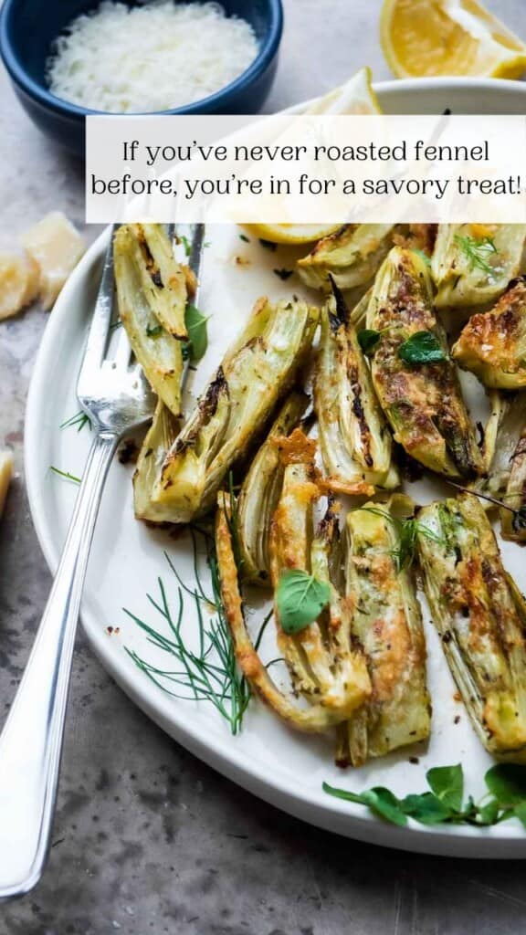 Roasted Fennel With Parmigiano Cheese - The Mediterranean Dish