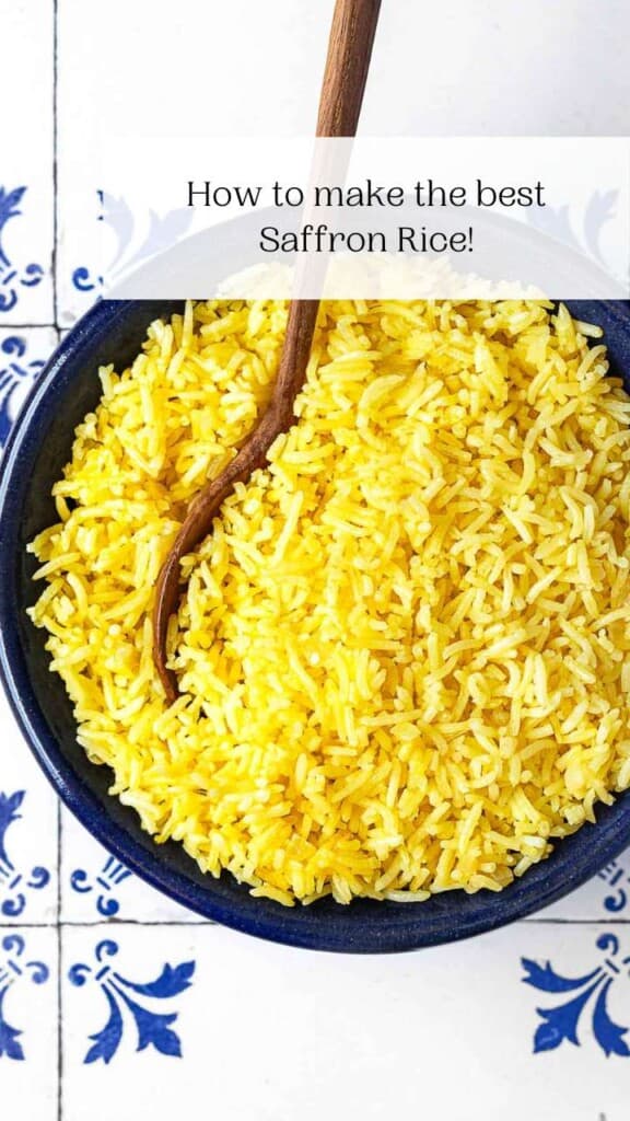 Saffron Rice - The Mediterranean Dish