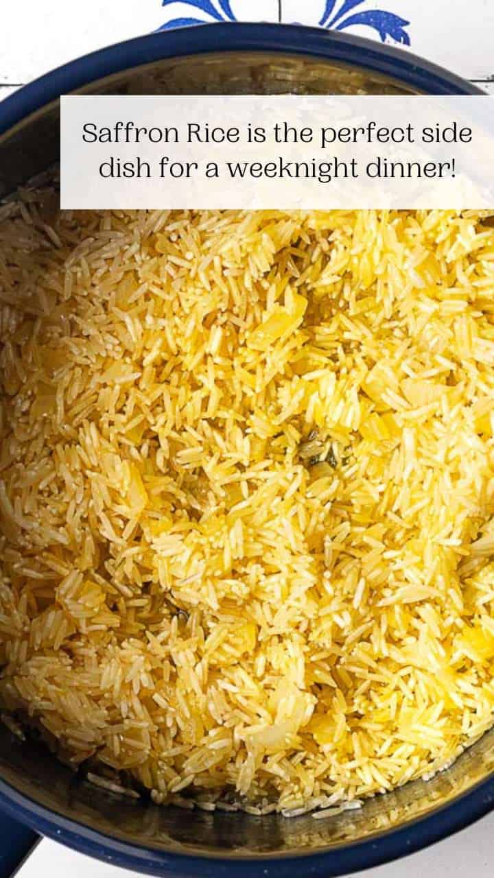 Saffron Rice - The Mediterranean Dish