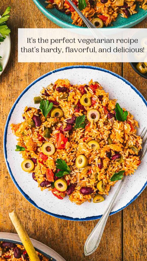 Spanish Rice and Beans - The Mediterranean Dish