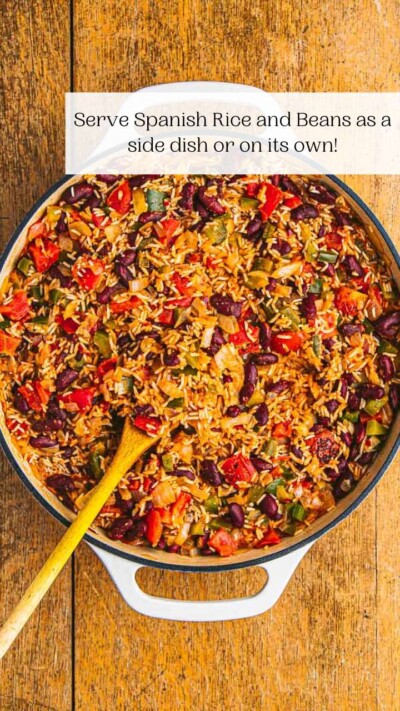 Spanish Rice and Beans - The Mediterranean Dish