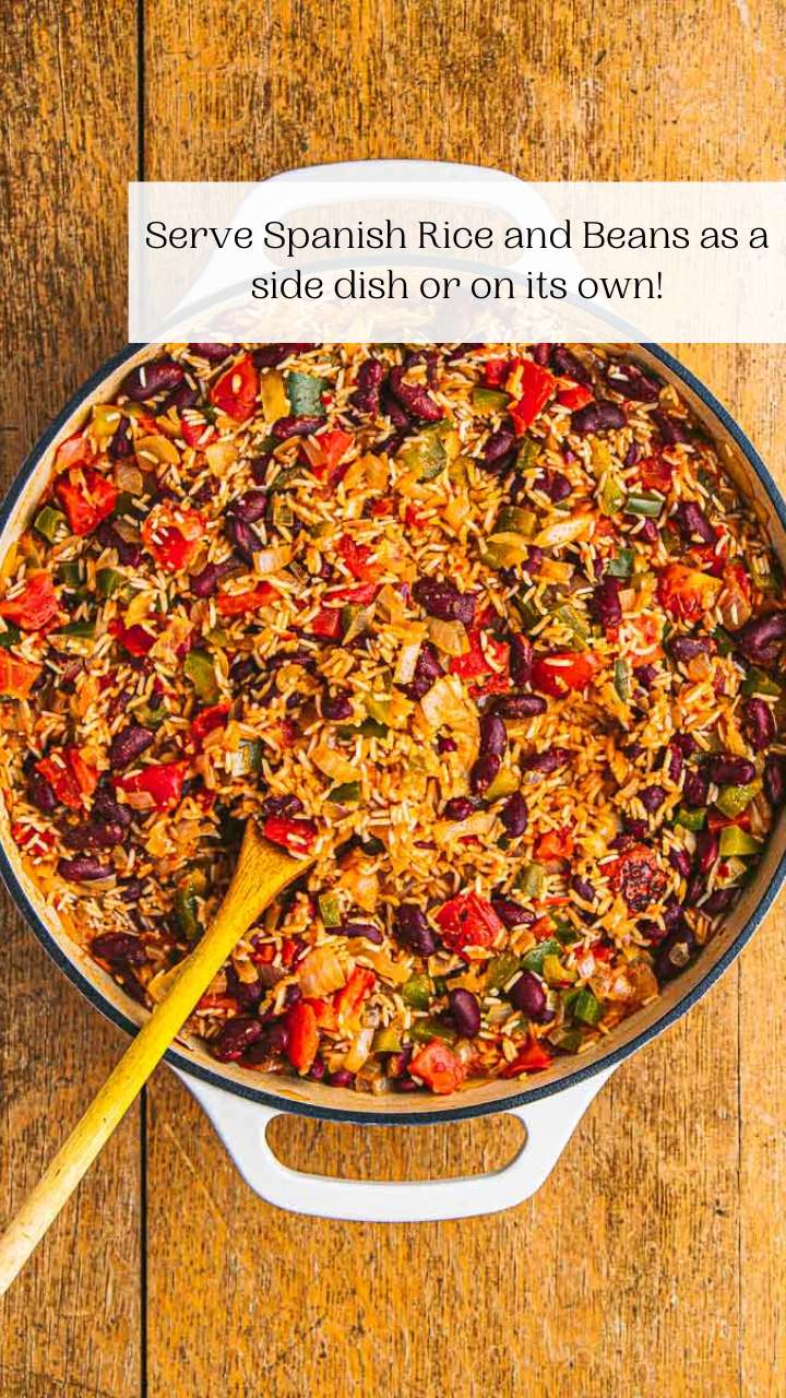 Spanish Rice and Beans - The Mediterranean Dish