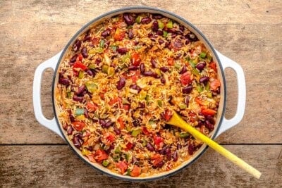Spanish Rice and Beans Recipe | The Mediterranean Dish