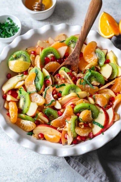 Winter Fruit Salad Recipe | The Mediterranean Dish